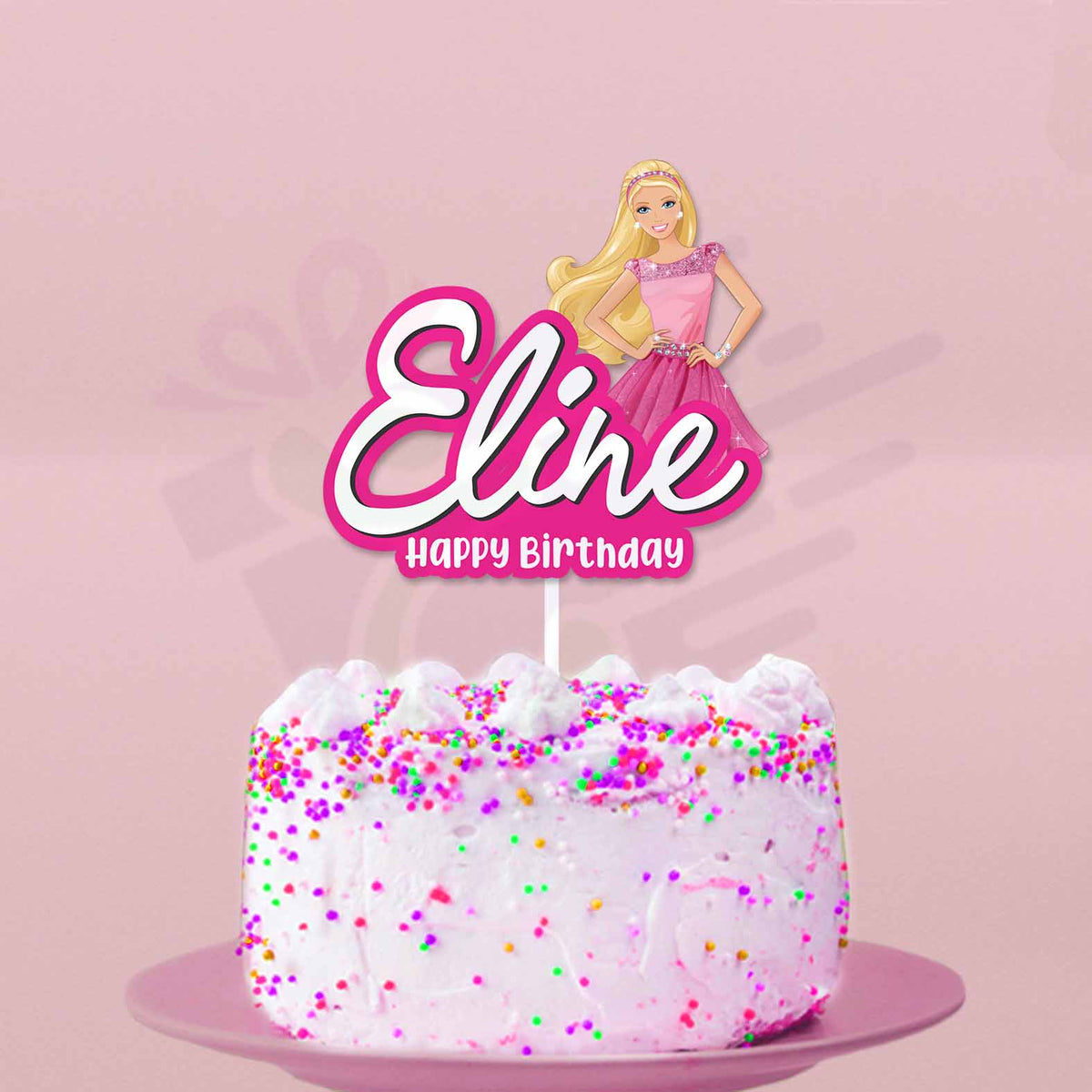 Barbie cake topper – 5ouza3balat