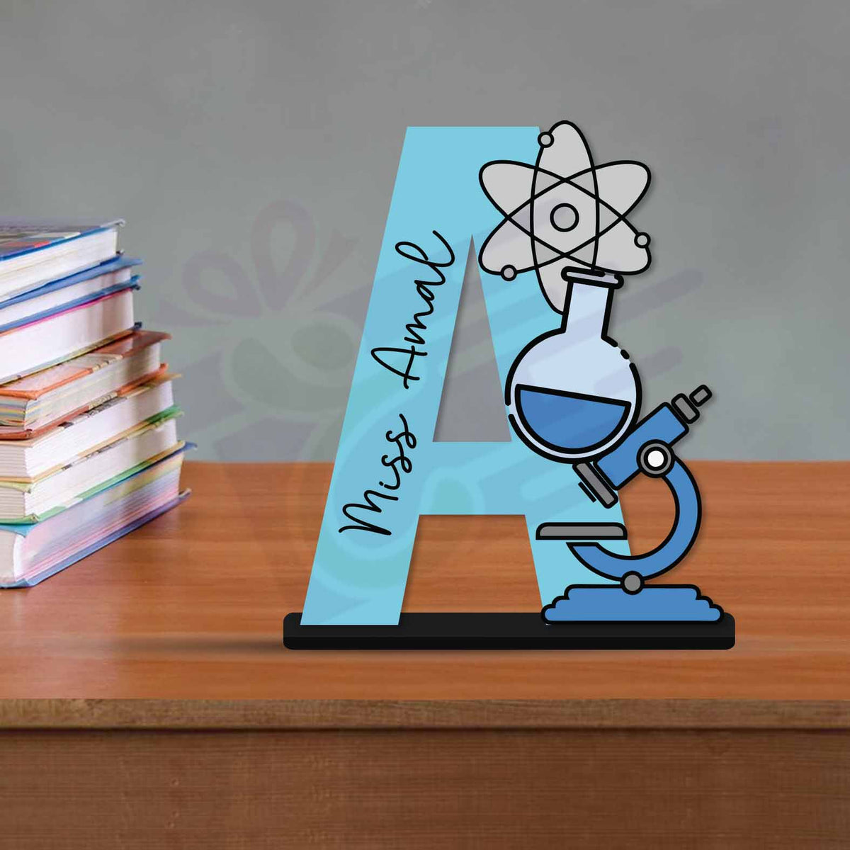 Chemistry teacher stand frame 01 – 5ouza3balat