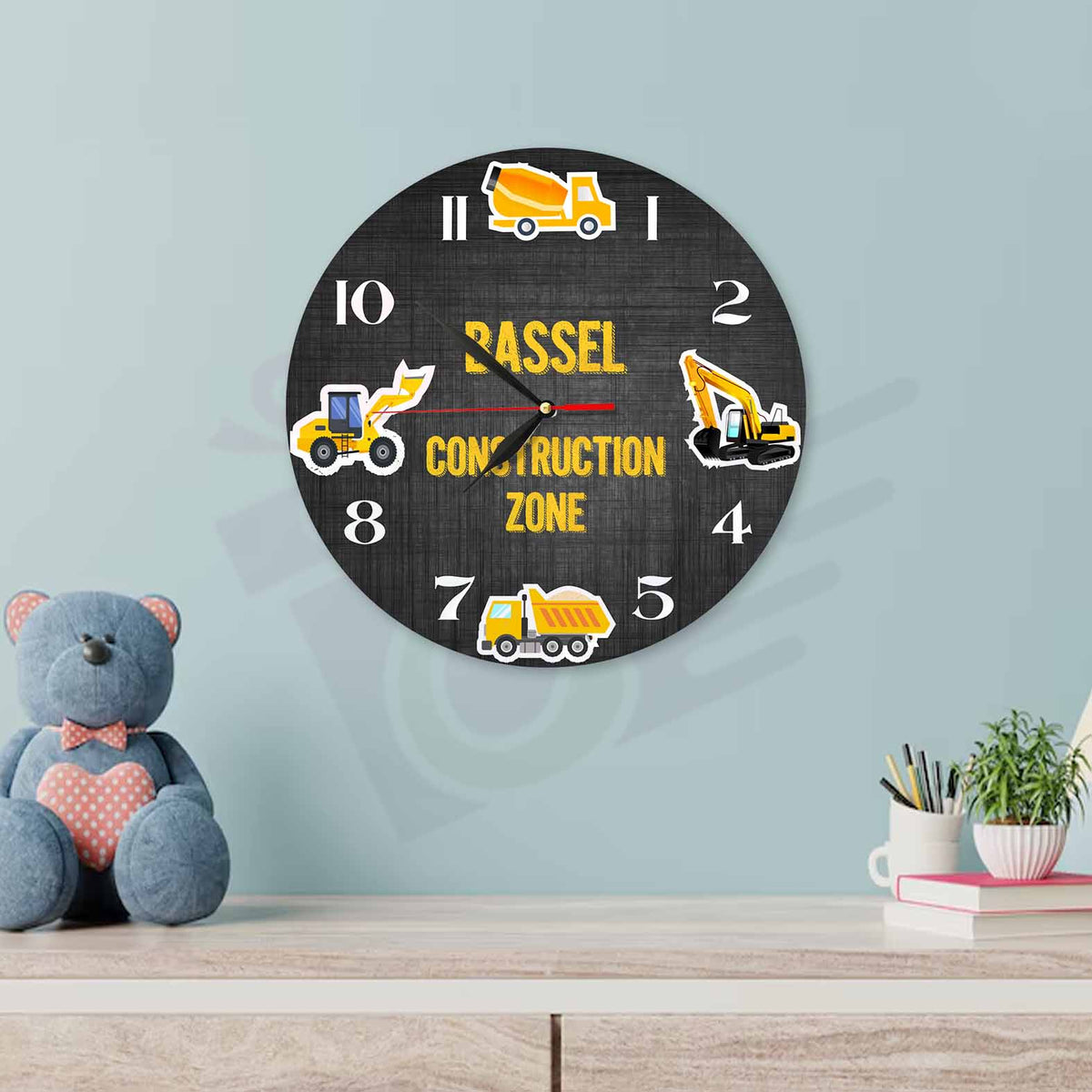 Construction clock – 5ouza3balat