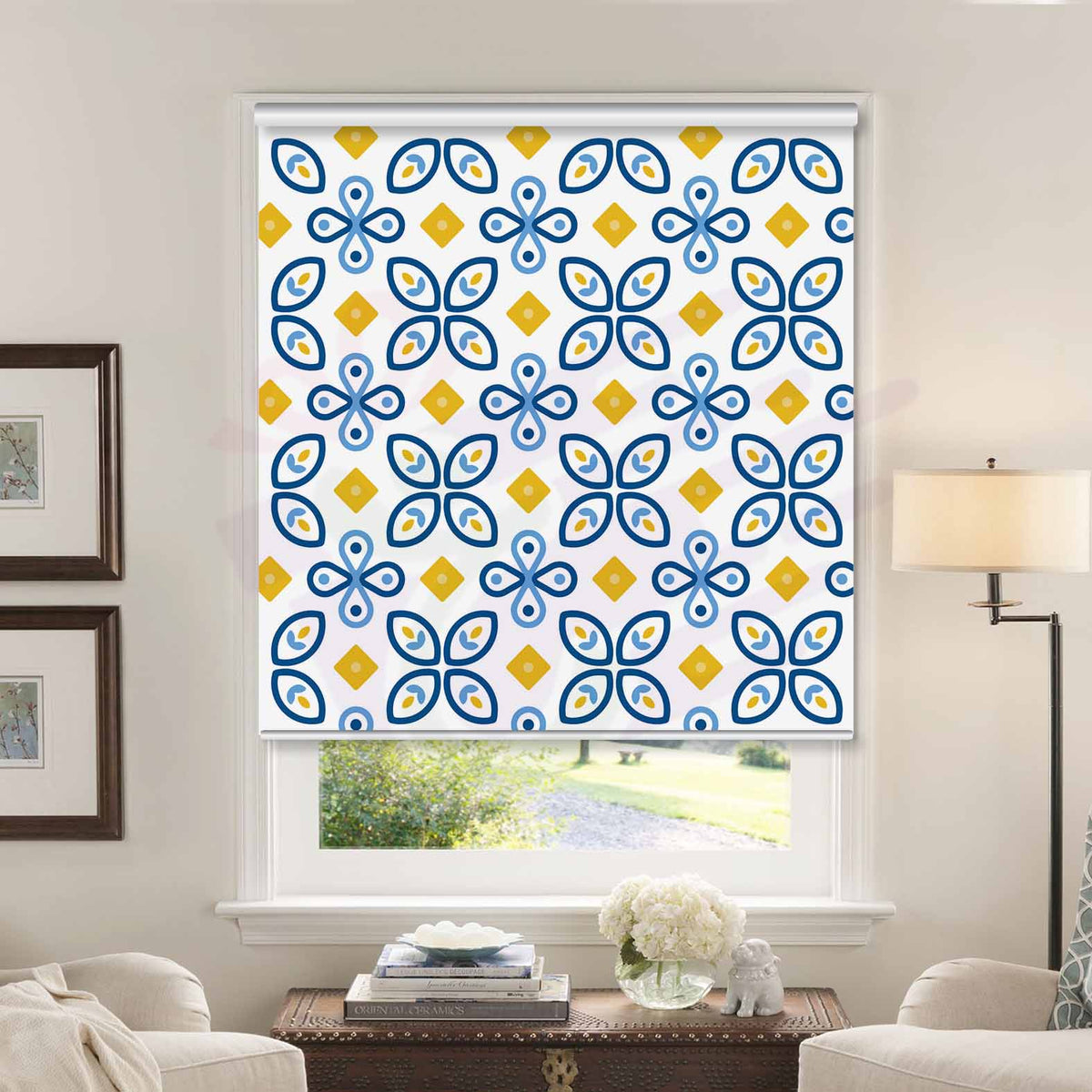 Flat arabic pattern curtain – 5ouza3balat