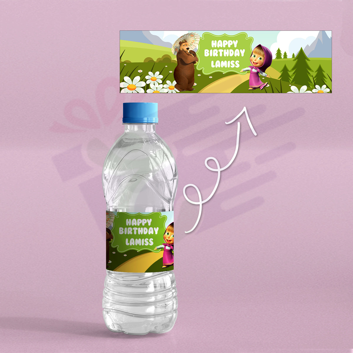 Masha and the bear label 03 – 5ouza3balat