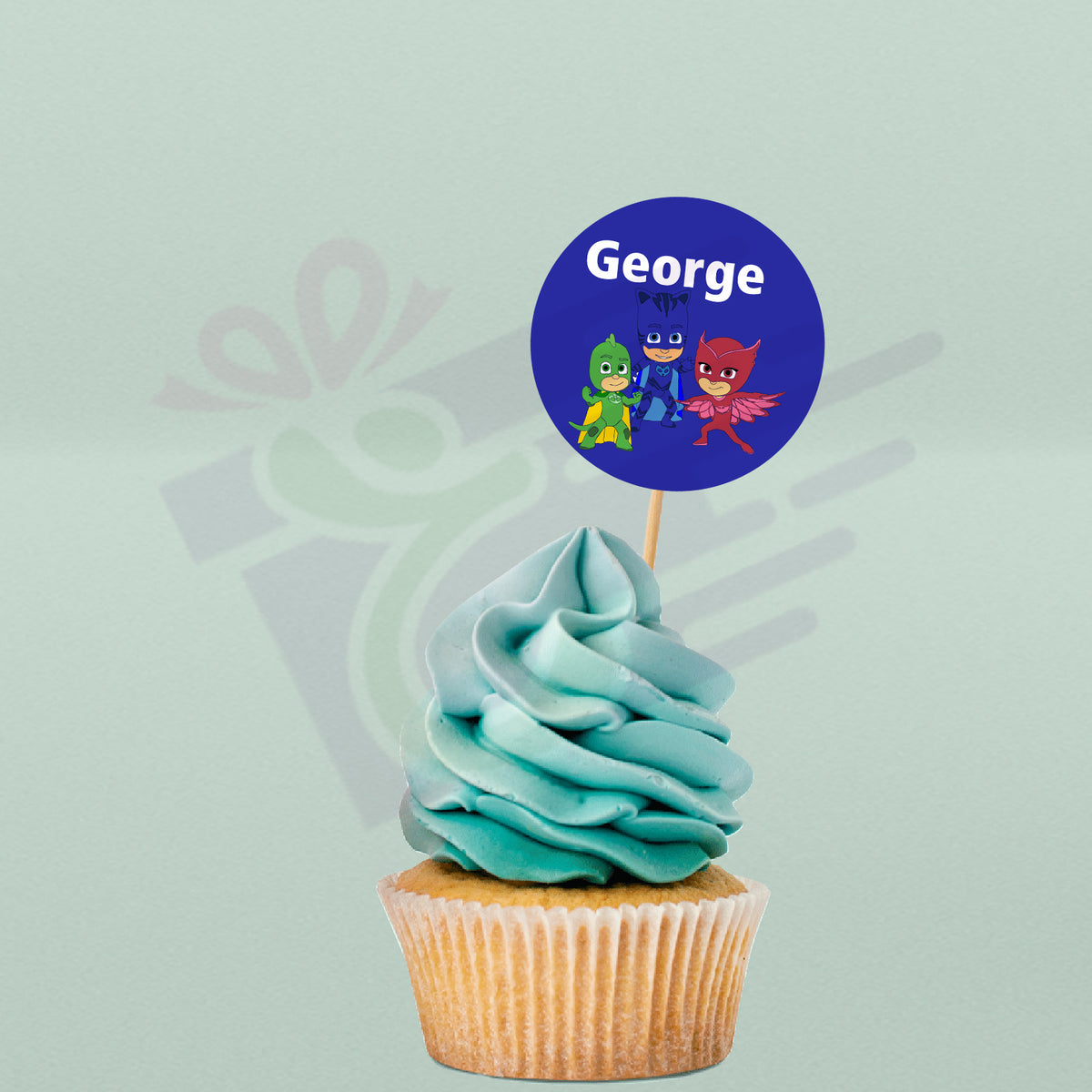 PJ mask cupcake stick 01 – 5ouza3balat