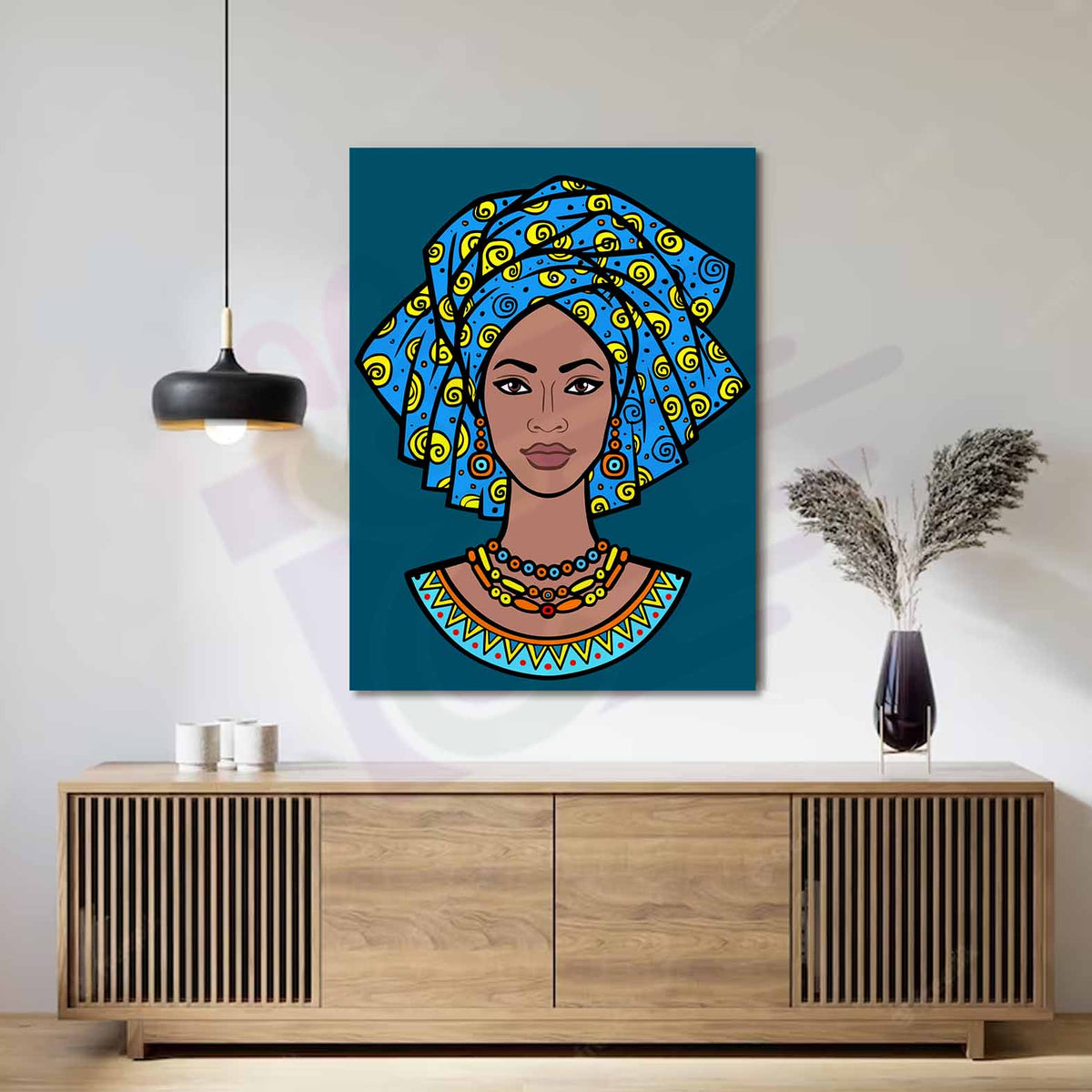 African tableau 05 – 5ouza3balat