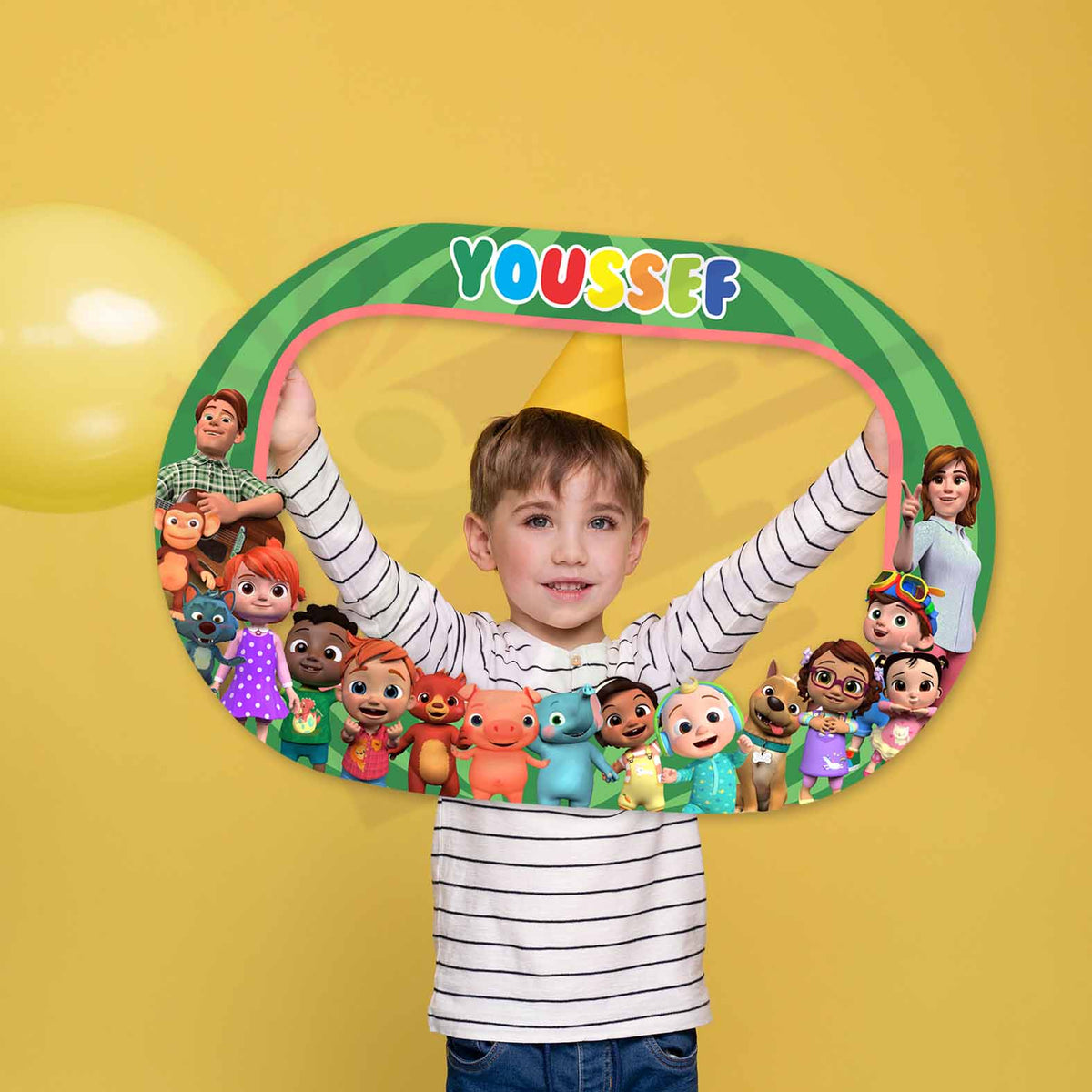 Cocomelon Photobooth Frame For Kids Birthday Ubicaciondepersonas Cdmx ...