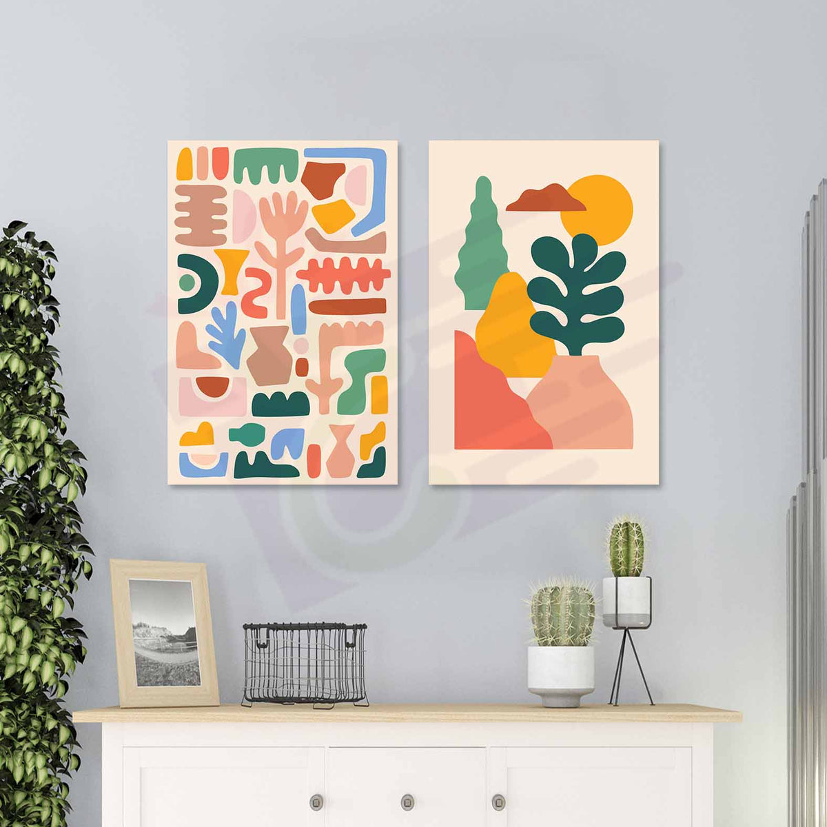 Colorful nature tableau – 5ouza3balat