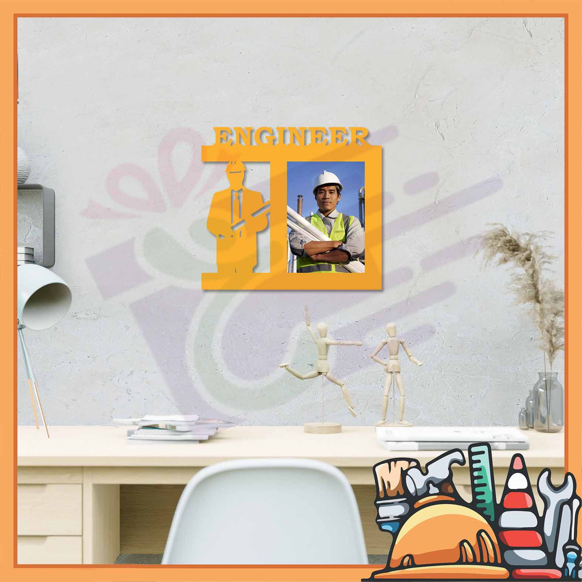 Engineer wall frame – 5ouza3balat