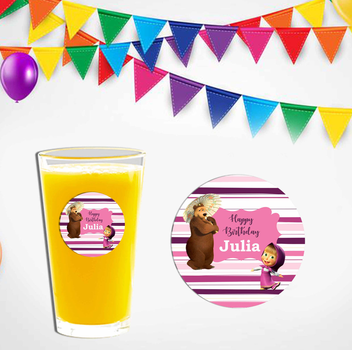 Masha and the bear sticker 03 – 5ouza3balat