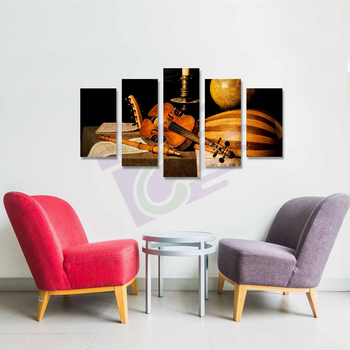 Musical instruments wall art – 5ouza3balat