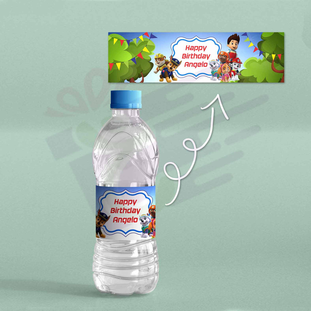 Paw patrol label 01 – 5ouza3balat