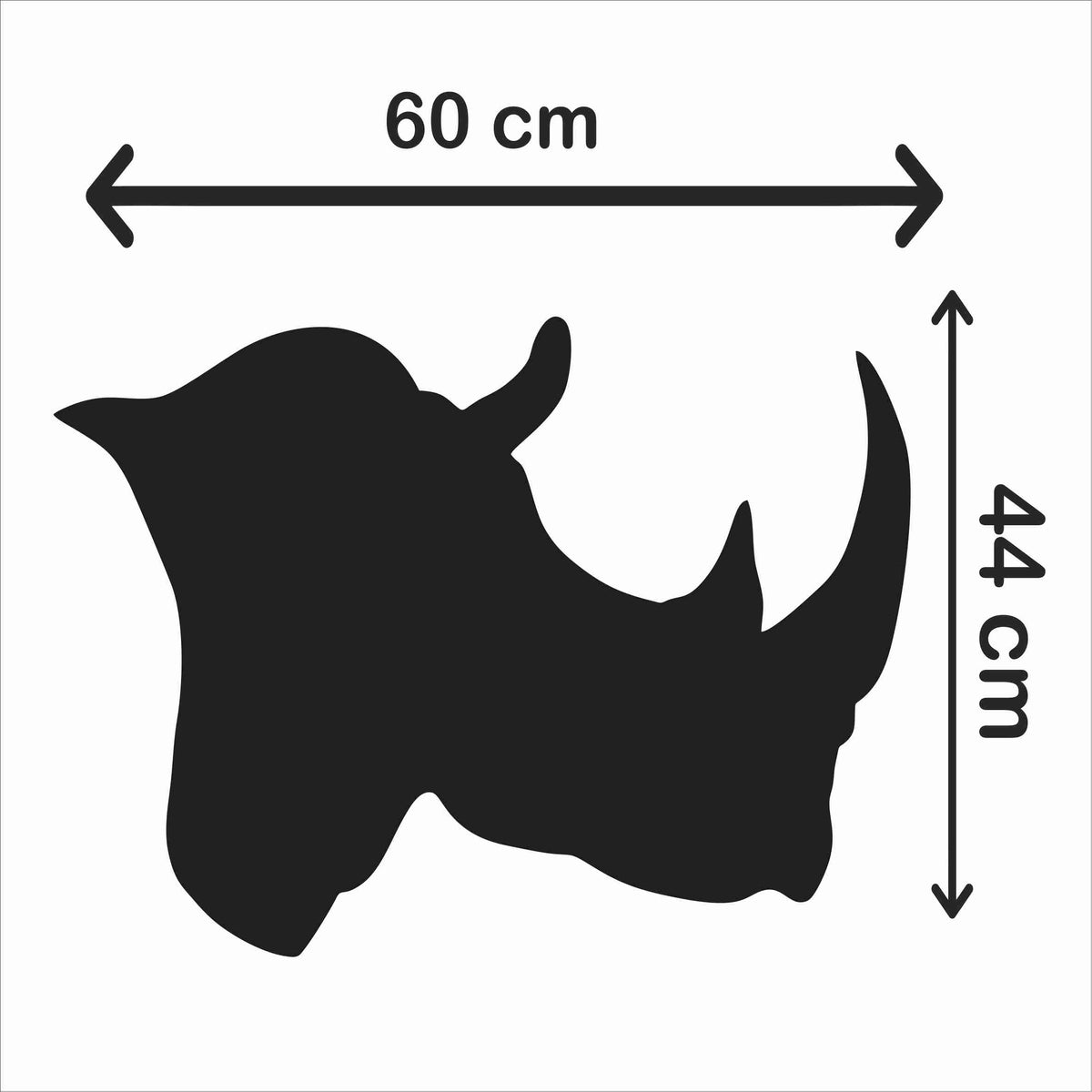 Rhino wall decor – 5ouza3balat