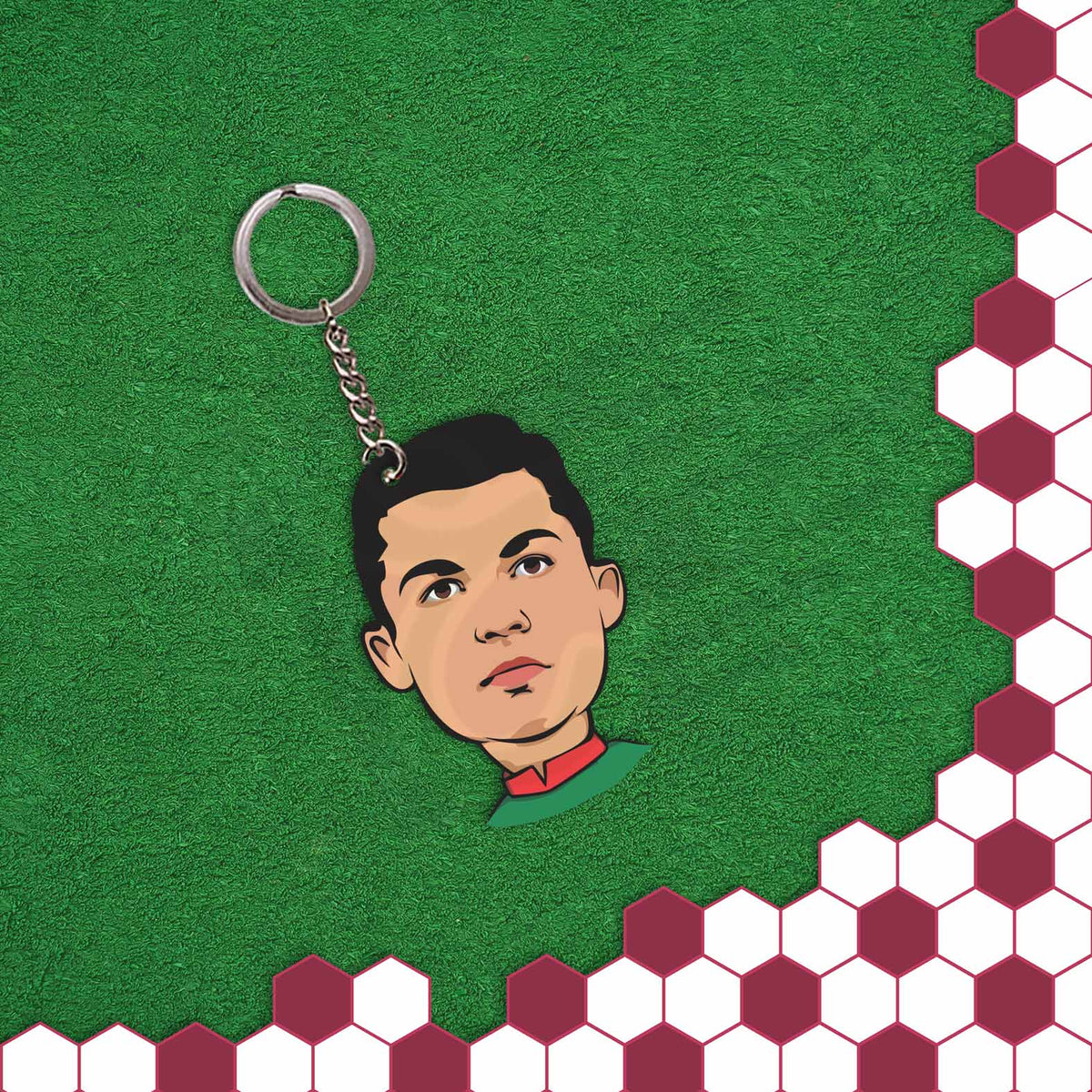 Ronaldo key chain – 5ouza3balat