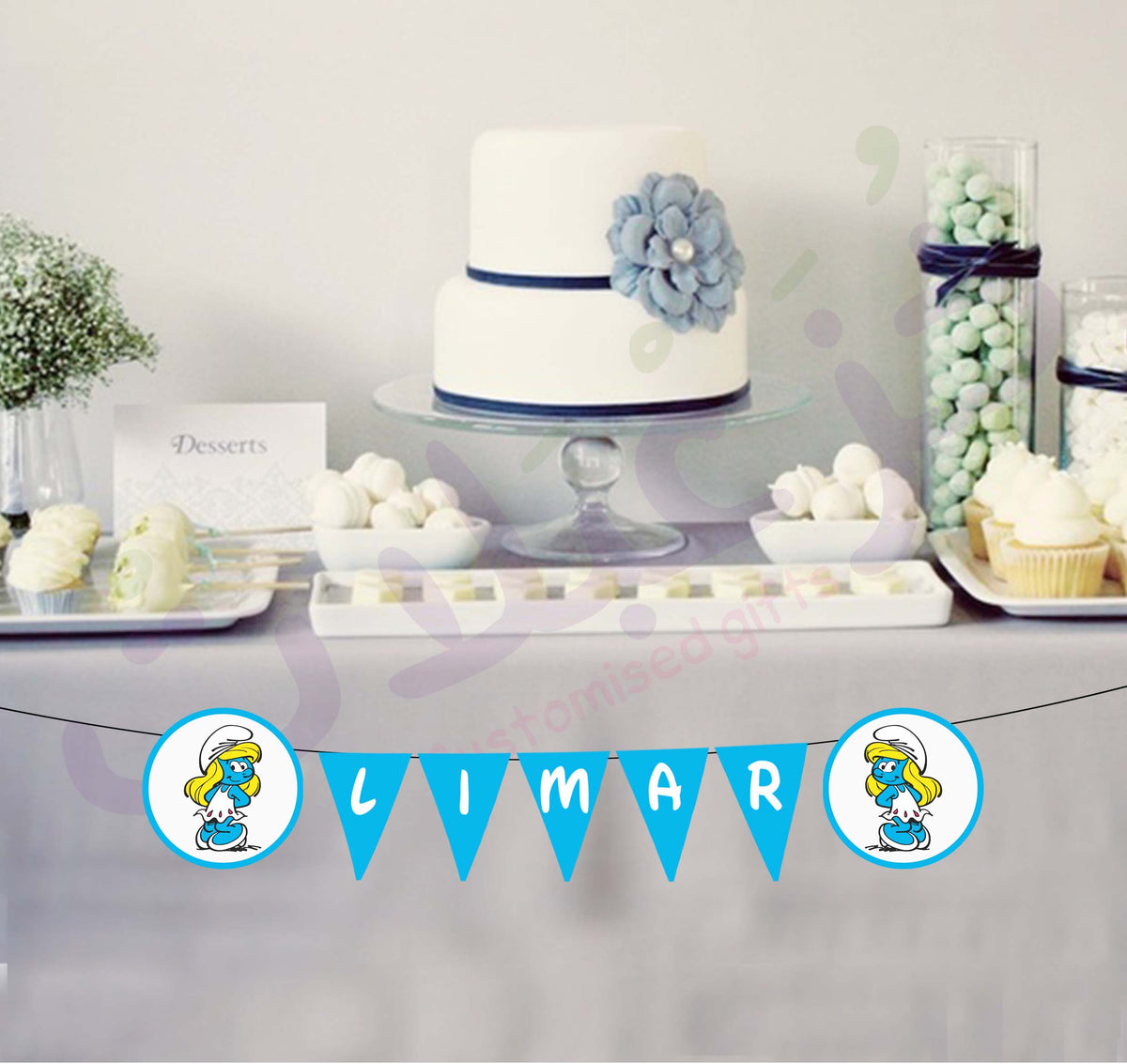 Smurf banner – 5ouza3balat