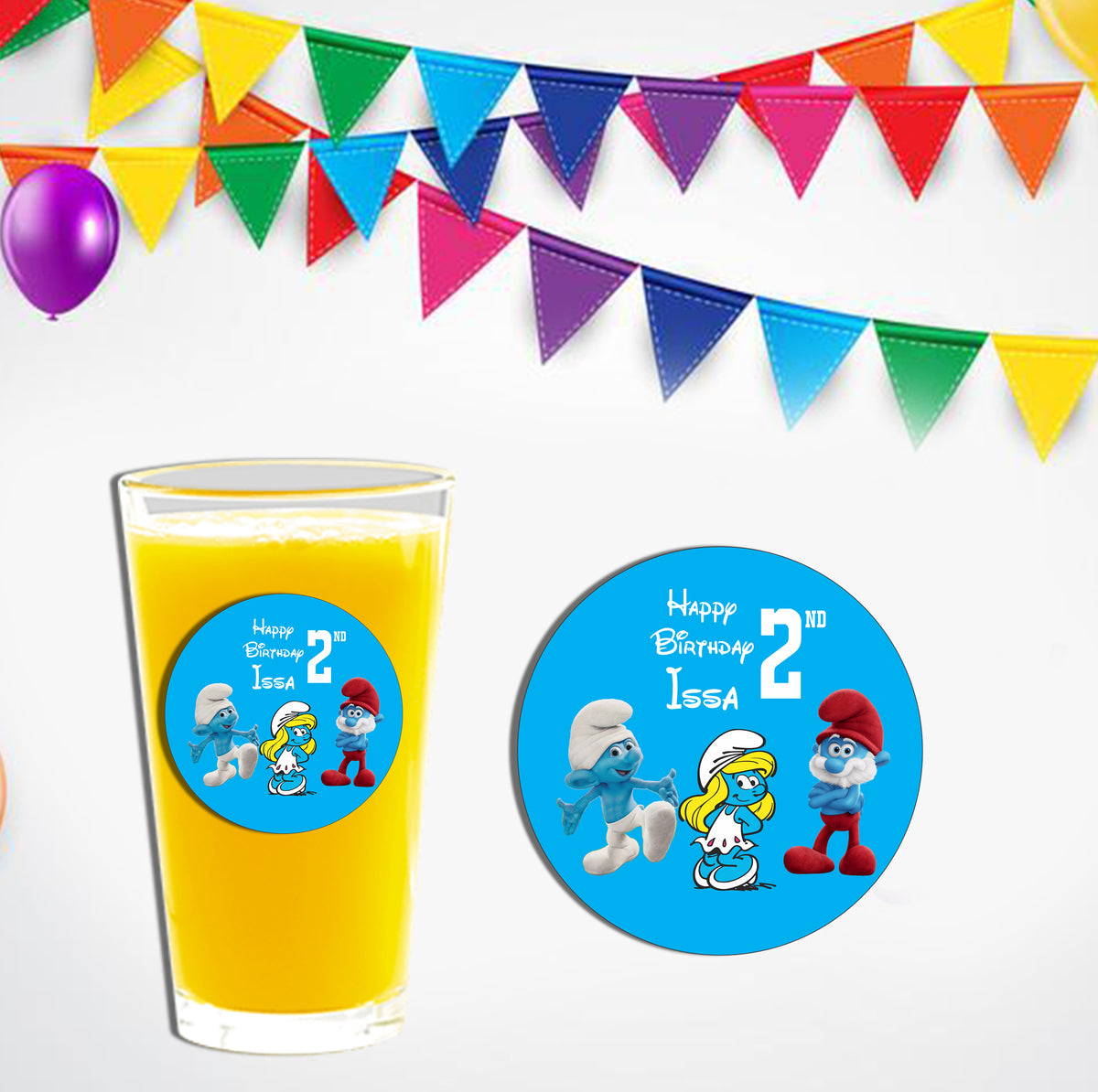 Smurf sticker – 5ouza3balat