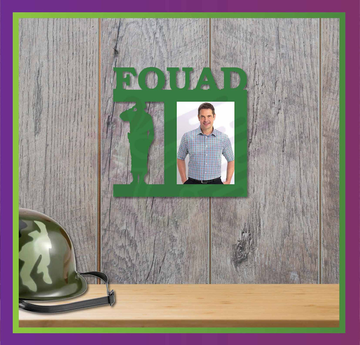 Soldier wall frame – 5ouza3balat