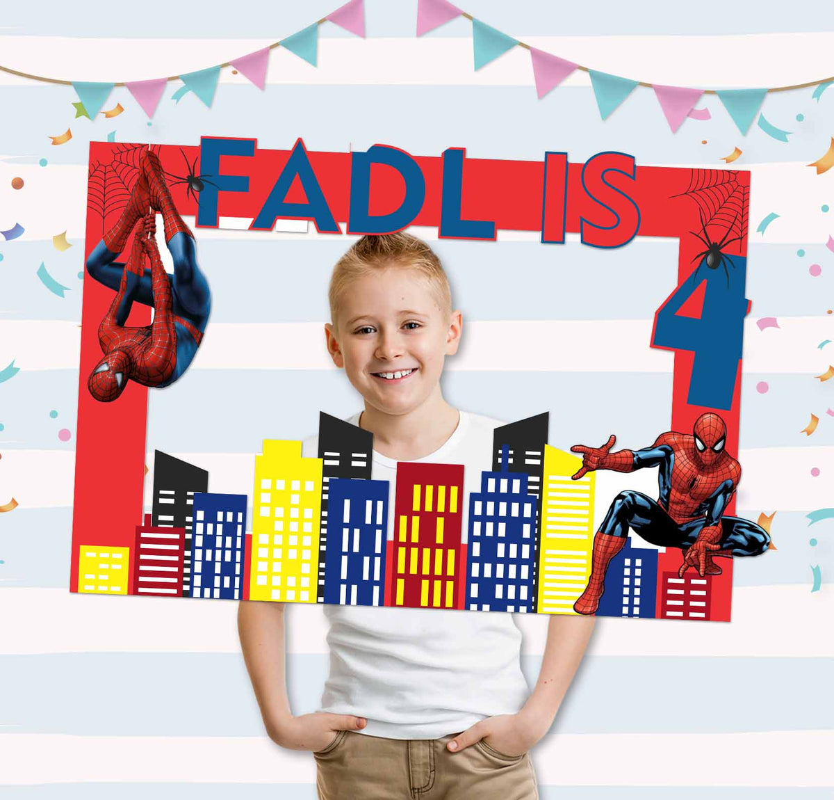 Spider man photo booth – 5ouza3balat
